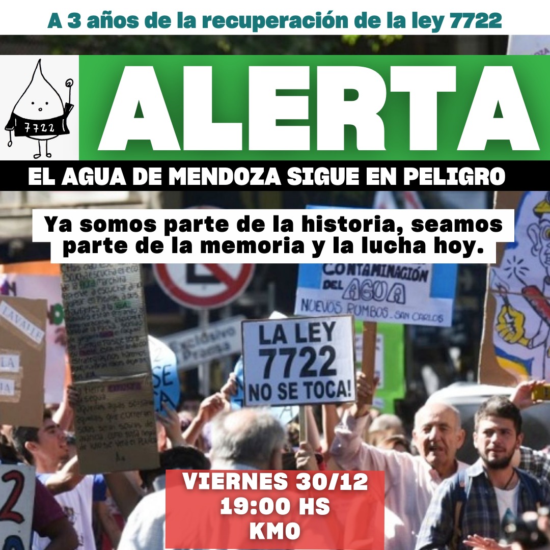 Convocan a movilizar a tres años de las protestas por la ley 7722